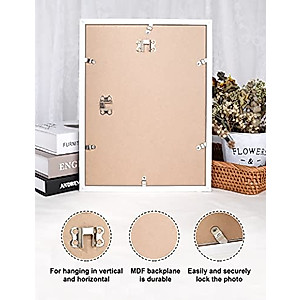 Annecy 16x20 Picture Frames (1 Pack, White), Simple Designed Photo Frame, For Pictures 16x20 for Wall Mounting, Classic Simple Home Office Decor
