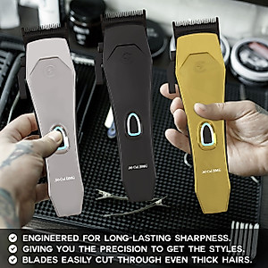 Caliber .50 Cal BMG Clipper - Professional Cordless Magnetic Motor Clippers - Quiet Operation Trimmer - Rechargeable Powerful Battery - Easy Zero Gap Cut - Hair Grooming Tool for Men
