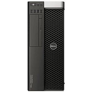 Dell Precision T7810 Mid-Tower Workstation - 2X Intel Xeon E5-2680 v3 2.5GHz 12 Core Processors, 128GB DDR4 Memory, 256GB NVMe SSD, 2TB HDD, Nvidia Quadro K5200, Windows 10 Pro. (Renewed)