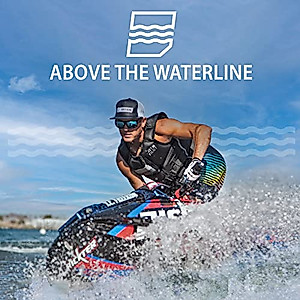 Jetpilot Men's Armada Neoprene Coast Guard Approved Life Jacket PFD -Silver-XS