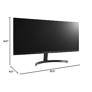 LG 34WL600-B 34 inch UltraWide IPS FreeSync LED Monitor 2560 x 1080 21:9 Bundle with 1 YR CPS Enhanced Protection Pack and Elite Suite 18 Standard Editing Software Bundle