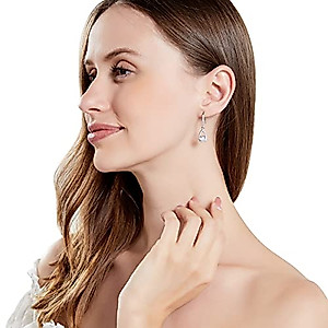 Bridesmaids Gift I Couldn't Say I Do Without You Teardrop Wedding Earrings Cubic Zirconia Dangle Drop Earring Bridesmaid Proposal Gifts Set of 6