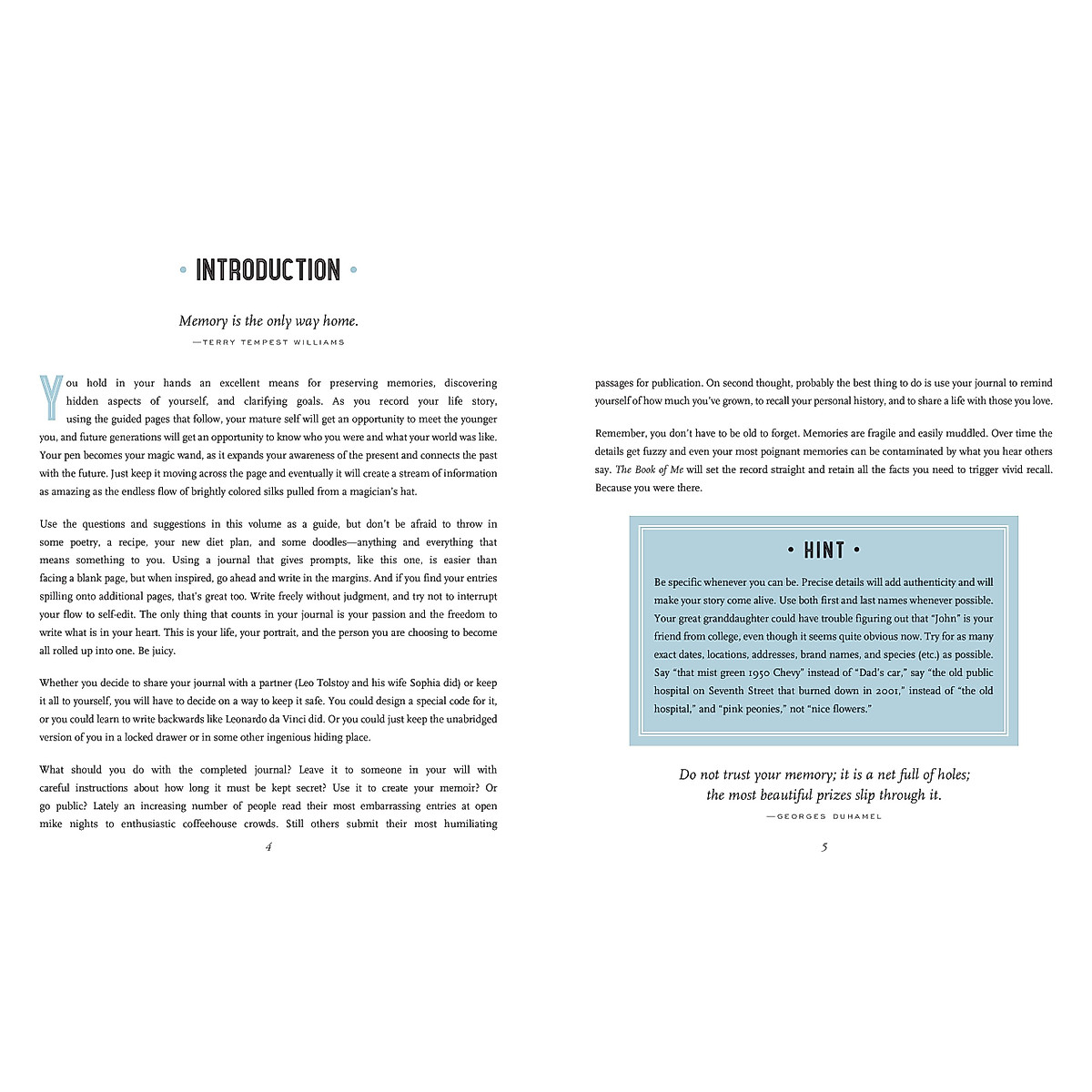 The Book of Me, 2nd Edition (Autobiographical Journal)