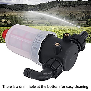 Demeras Garden Sprayer Filter, 304 Stainless Steel Garden Hose Filter 50 Mesh Filter Rust Proof for Agricultural(19mm G1/2)