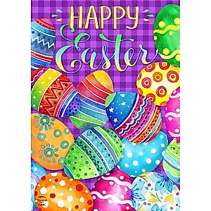 SupaDiya Easter Eggs Diamond Painting Kits for Adults Beginner, Full Drill Round Diamond Dots DIY 5D Diamond Art Kits, Paint by Numbers Adults Gem Art Painting Kit for Home Wall Decor (12x16 inch)