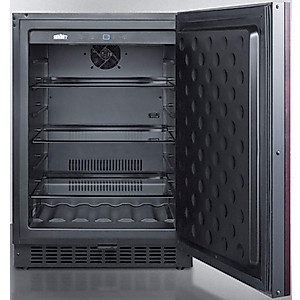 Summit SPR627OSIF Beverage Refrigerator, Brown