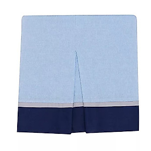 Lambs & Ivy Sports Fan 4-Piece Crib Bedding Set in Blue Safari Animals