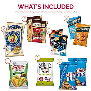 Healthy Snack Box Variety Pack Care Package (50 Count) Easter Candy Gift Basket College Student Crave Food Box, Nutritious Bars Chips, Birthday Sweet Treats for Adults Kids Teens Boys Girls