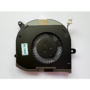 HK-PART Fan Replacement for Dell XPS 15-9570 CPU Gpu Cooling Fan Set TK9J1 08YY9