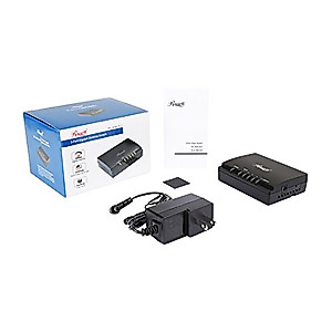 Rosewill 5 Port Gigabit Network Switch / Ethernet switch / Desktop Switch with 9K Jumbo frame and silent operation for home and small business users (RC-409LXv2)