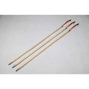 Tiger Shaft 25 X33.5 wood flight arrow shafts/choice vaired spine group (35-40LBS)
