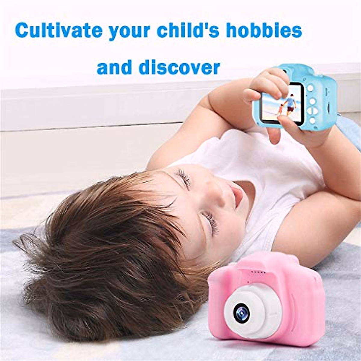 #jG1XfM Children's Digital Camera 2 0 LCD Mini Camera Hd 1080P Children's Sports Camera