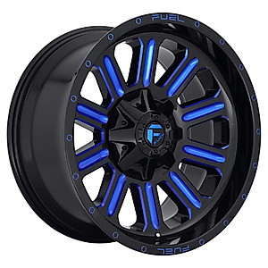 FUEL Hardline NLK-Gloss MIL BLU Wheel with Painted (18 x 14. inches /6 x 135 mm, 2 mm Offset)