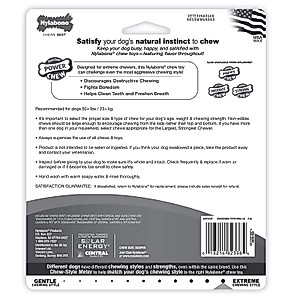 Nylabone 5 Pack of Power Chew Textured Ring Dog Toys, Souper, Flavor Medley, for Extreme Chewers Up to 50 Pounds