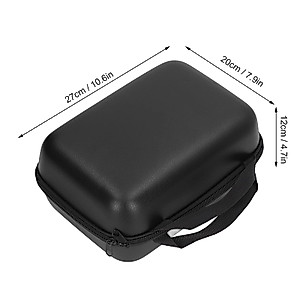 Garosa Portable Tool Storage Bag with Baffle Waterproof PU Fishing Reel Carrying Tools Bag Accessories Reservoir Package 27 * 20 * 12cm for Outdoor Working