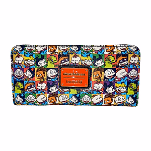 Loungefly Rugrats Nickelodeon Allover Print Zip Around Wallet