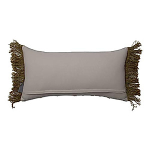 Pillow Perfect Indoor Alpine Gold Throw Pillow, 23 X 11.5 X 5, Yellow