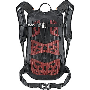 EVOC, Stage 12, Hydration Bag, Volume: 12L, Bladder: Not Included, Black/White/Neon Orange