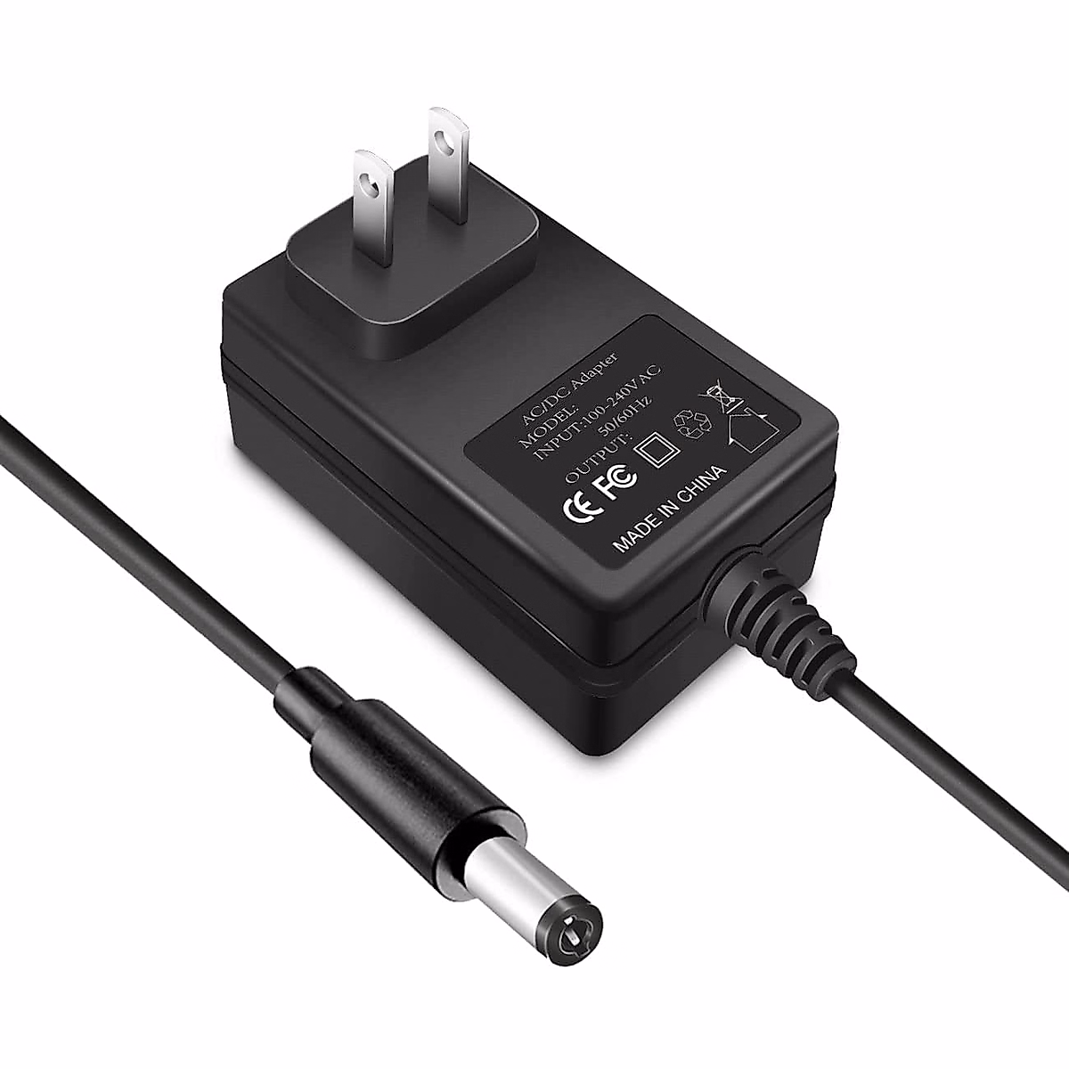 Replace Sony Blu Ray DVD Player Power Cord 12V AC Adapter, fit for Sony BDP-S5200 BDP-S3200 BDP-S3700 BDP-S6700 BDP-S1700 BDP-S3500 Blu-ray DVD Player, Suitable for The Sony AC-M1208UC AC Adapter