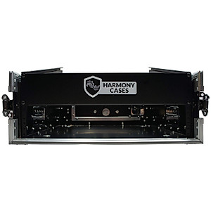 Harmony Audio Case HCM2U DJ Pro Audio 10U Slant Top 4U Vertical Mixer Rack Case New