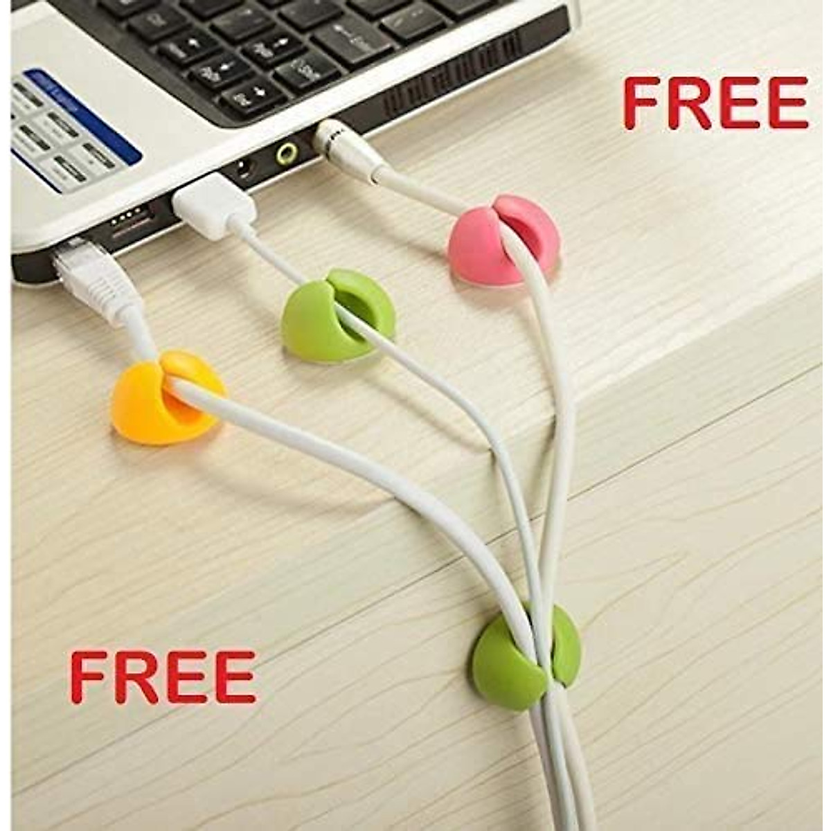 ZIMRIT 3ft USB to 3.5mm Aux Adapter Cable, Data Transfer, Black