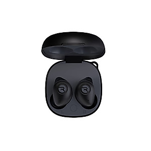 Raycon Fitness Bluetooth True Wireless Earbuds with Built in Mic 54 Hours of Battery IPX7 Waterproof and Charging Case with Talk, Text, and Play Bluetooth 5.2 Portable Sport (Electric Blue)