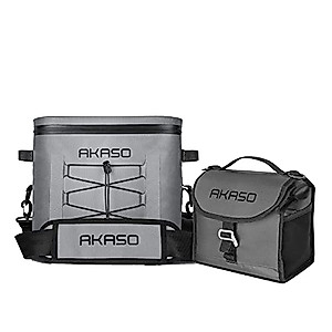 AKASO Soft Cooler Bag Portable Insulated Cooler Bags for Men