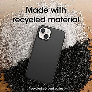 OtterBox IPhone 14 & IPhone 13 Symmetry Series Case - BLACK , Ultra-Sleek, Wireless Charging Compatible, Raised Edges Protect Camera & Screen