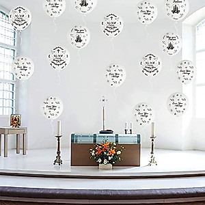100Pcs Memorial Balloons, White Remembrance Funeral Celebration Latex Balloons, Miss You Forever Love You Always We Will Never Forget You Balloons for Funeral Memorial Services Supplies