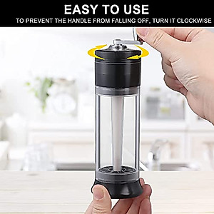 Herb Grinder 3-in-1 Hand Crank Spice Rolling Milling Loader Roller Filler Flower Buds Storage with Mangetic Liq Crusher Grinding