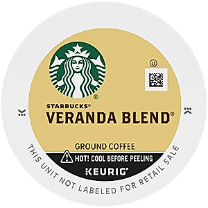 Starbucks Coffee Veranda blend single serve capsules for Keurig K-Cup pod brewers (96 Count)