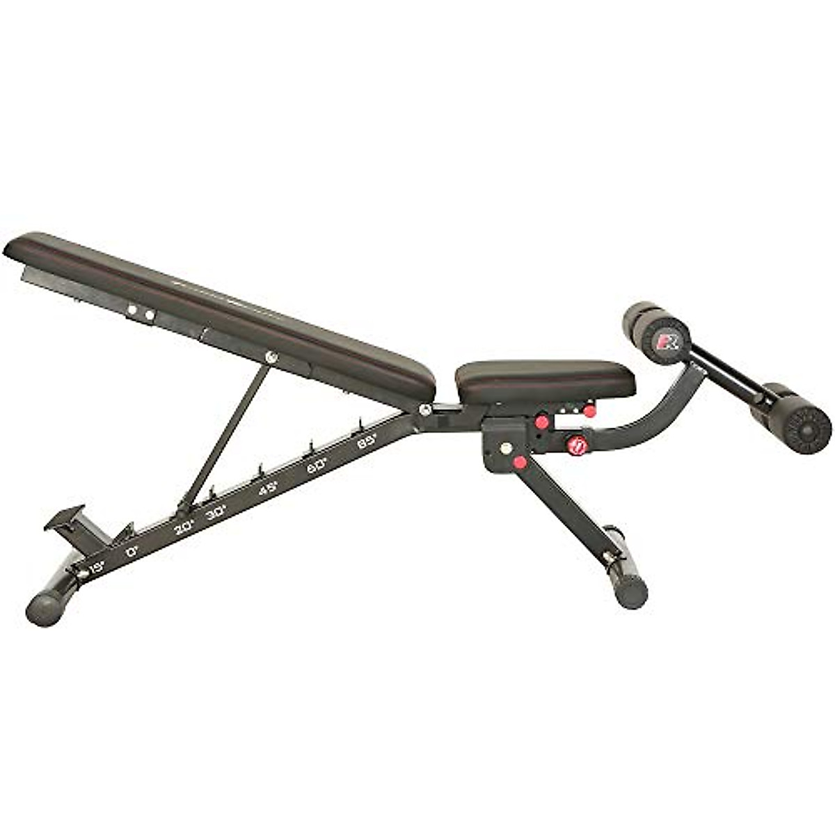 Fitness Reality 2000 Super Max XL - Adjustable Weight Bench - Bench Press and Workout Bench for Incline Decline Strength Training - No Gap Foldable Workout Benches for Home - 850 Pound Capacity