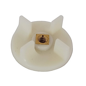 AJS spares "2 Unit_Motor & 2 Unit_Jar Coupler Set suitable PREETHI Mixer Grinders,1 Set (4Leaf, Off-White)