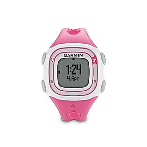 Garmin Forerunner 10 GPS Watch - Pink/White (Renewed)