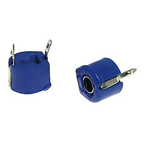 RLECS 18-Pack Trimmer Variable Capacitance for Arduino 5PF 10PF 20PF 30PF 40PF 50PF 60PF 70PF 120PF Adjustable Capacitor Kit (2pcs of Each Value)