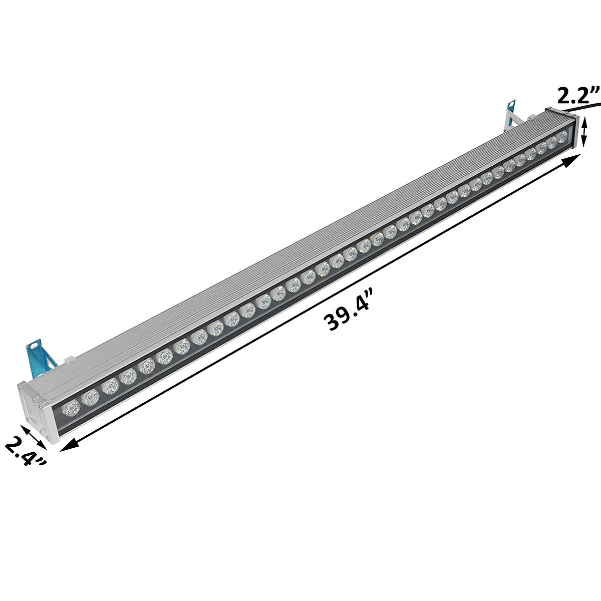 RSN LED 36W Lighting Bar, Super Bright 3600LM Wall Washer Light, 6000K Cool White, IP65 Waterproof Outdoor LED Lights Fixture for Backyard, Garden, Bridge, Landscape Lighting and Billboard Lighting