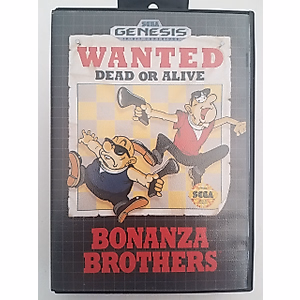 Bonanza Brothers - Sega Genesis
