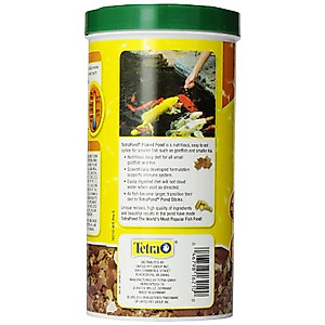 TetraPond 16210 Flaked Fish Food, 6.35-Ounce