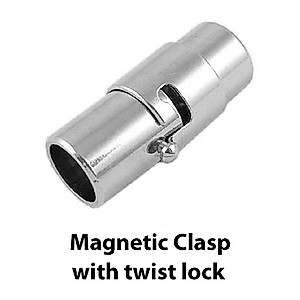 Braided Faux Suede Unisex Rugby Bracelet (Team Colors Orange & Royal Blue)-Without Charm-X-Large