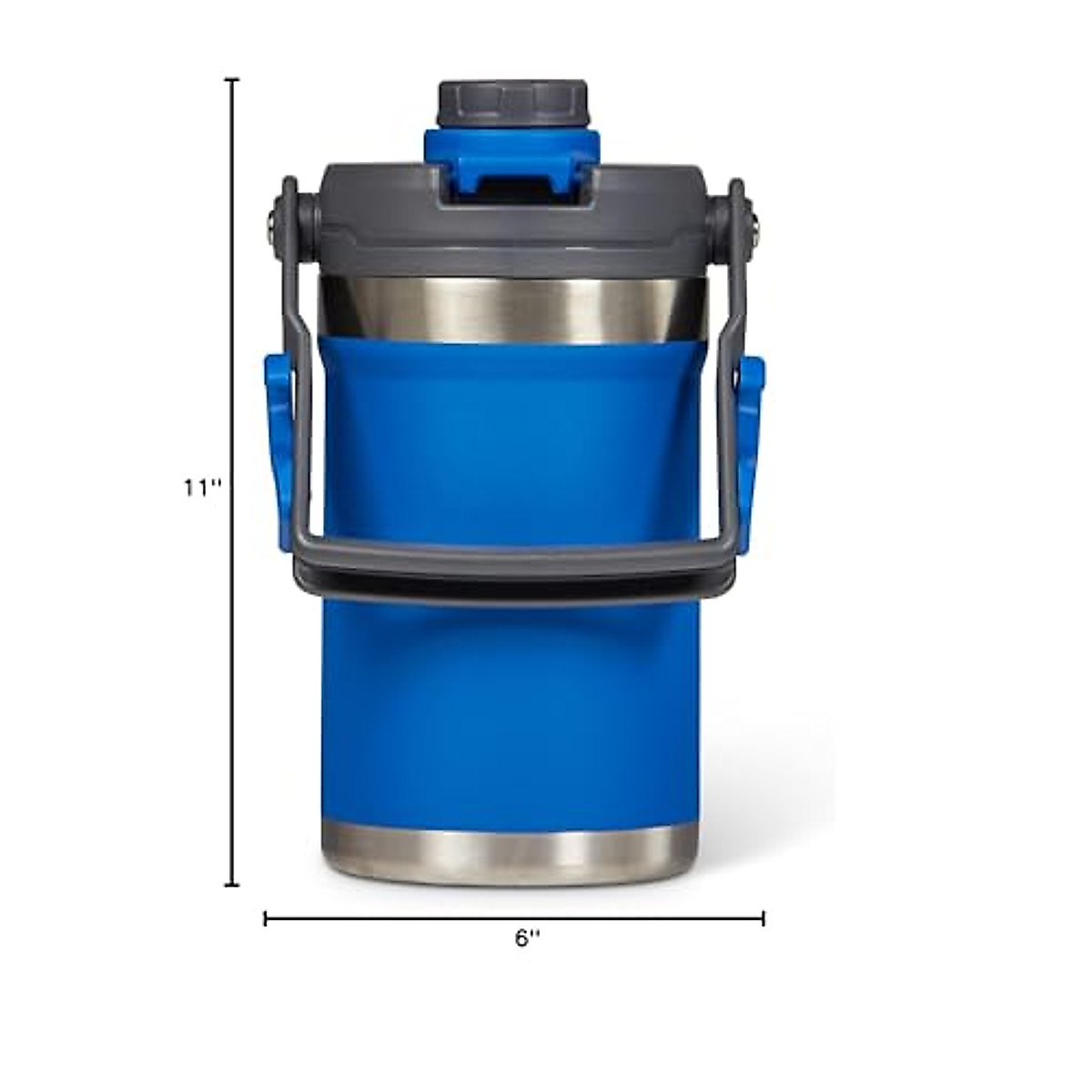 Igloo 1/2 GAL Blue Stainless Steel Sport Jug