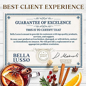 Glass Coffee Mugs 12 oz - Double Wall Insulated Cups - Large Glasses Set of 4 - Premium Gift Box - Tea,Latte,Cappuccino,Espresso on Saucer - Designed in USA Borosilicate Glassware - Dishwasher Safe…