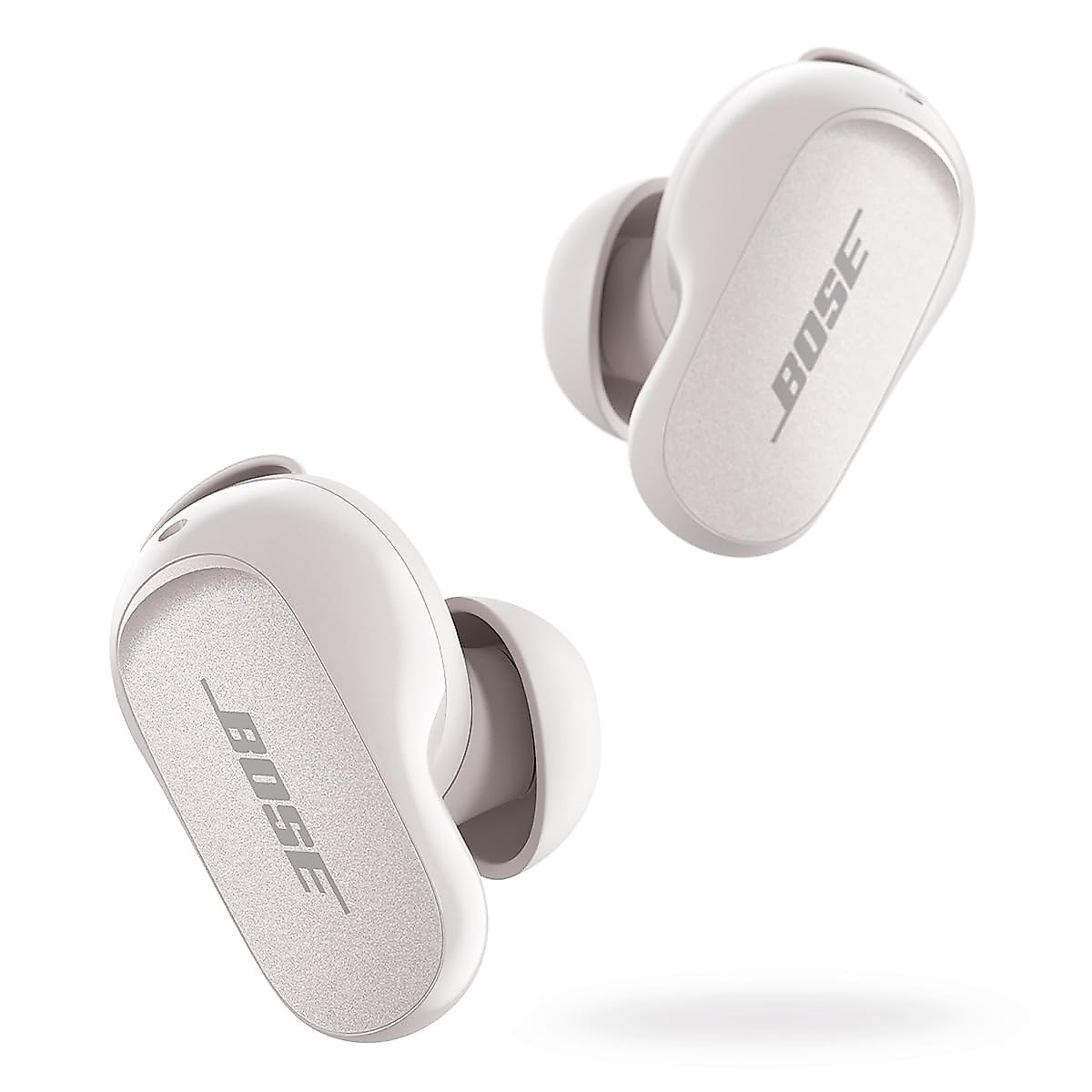 Bose QuietComfort Earbuds II True Wireless with Personalized Noise Cancellation (Soapstone) SoundLink Flex Bluetooth Portable Speaker (Black)