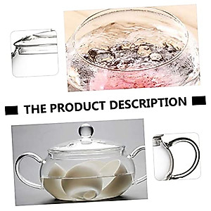 Nonstick Saucepan 1pc Instant Noodle Bowl Ovens Coffee Server Sauce Pan Sets Glass Milk Pan Teapot Warmer Set Glass Kitchen Pot Bowl Food Storage Bowl Instant Noodle Pot Salad