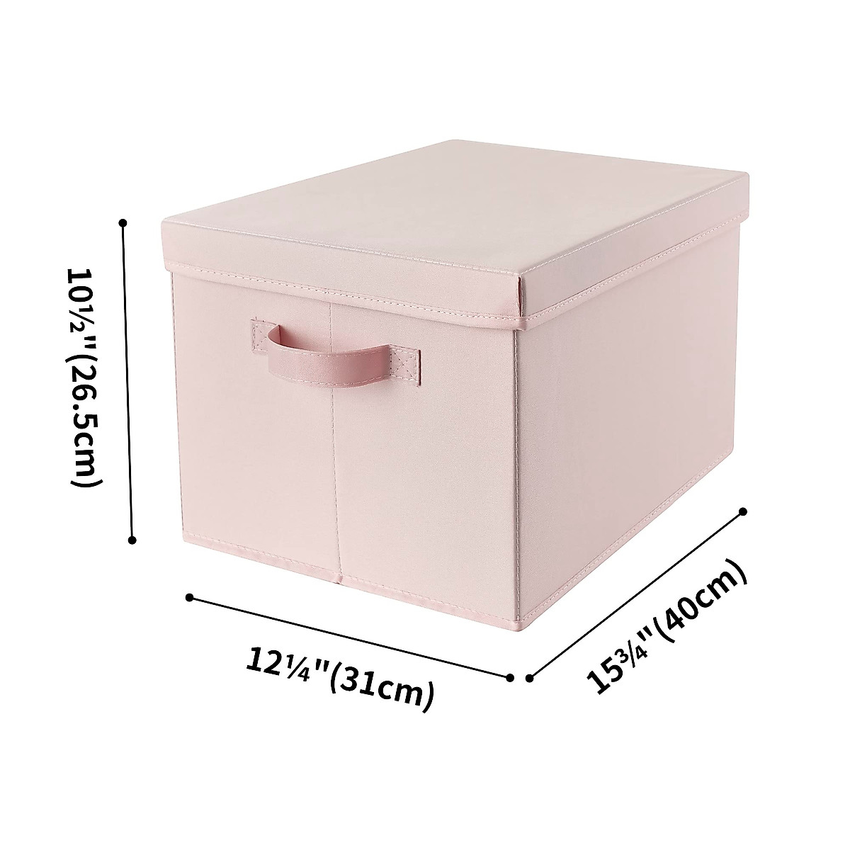 GRANNY SAYS Bundle of 3-Pack Lidded Closet Storage Bins & 3-Pack Organization and Storage Bins