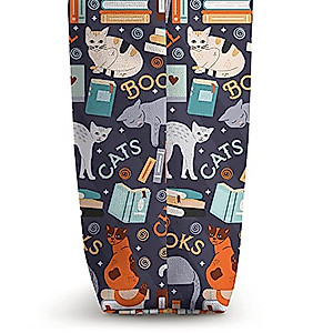 Cats And Books Reader Cat Lover Reading Bookish Tote Bag