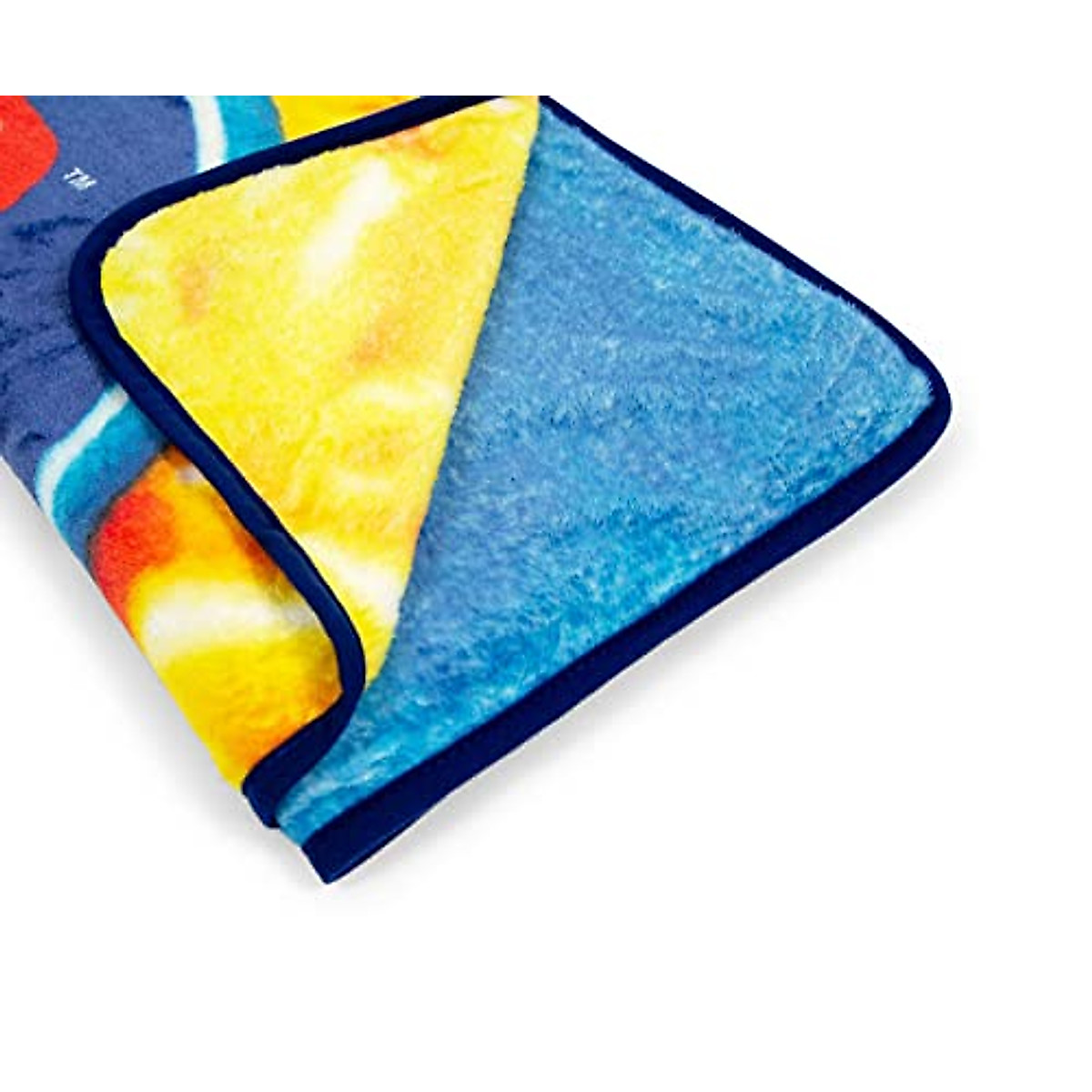 Kraft Macaroni and Cheese Plush Fleece Throw Blanket | Soft Polyester Cover For Sofa and Bed, Cozy Home Decor Room Essentials | Cute Gifts and Collectibles | 45 x 60 Inches