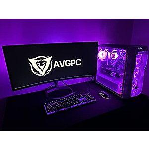 AVGPC Blizzard Gaming Computer - Intel i7 12700KF 8-Core 3.5 GHz, RTX 4060 8GB, 32GB DDR4 3600MHz, 240MM Liquid Cooler, 1TB NVMe M.2 SSD, TD500 Mesh White Case, WiFi/AC, Windows 11