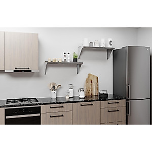 12" X 30" Stainless Steel Wall Shelf | NSF Certified Metal Shelving