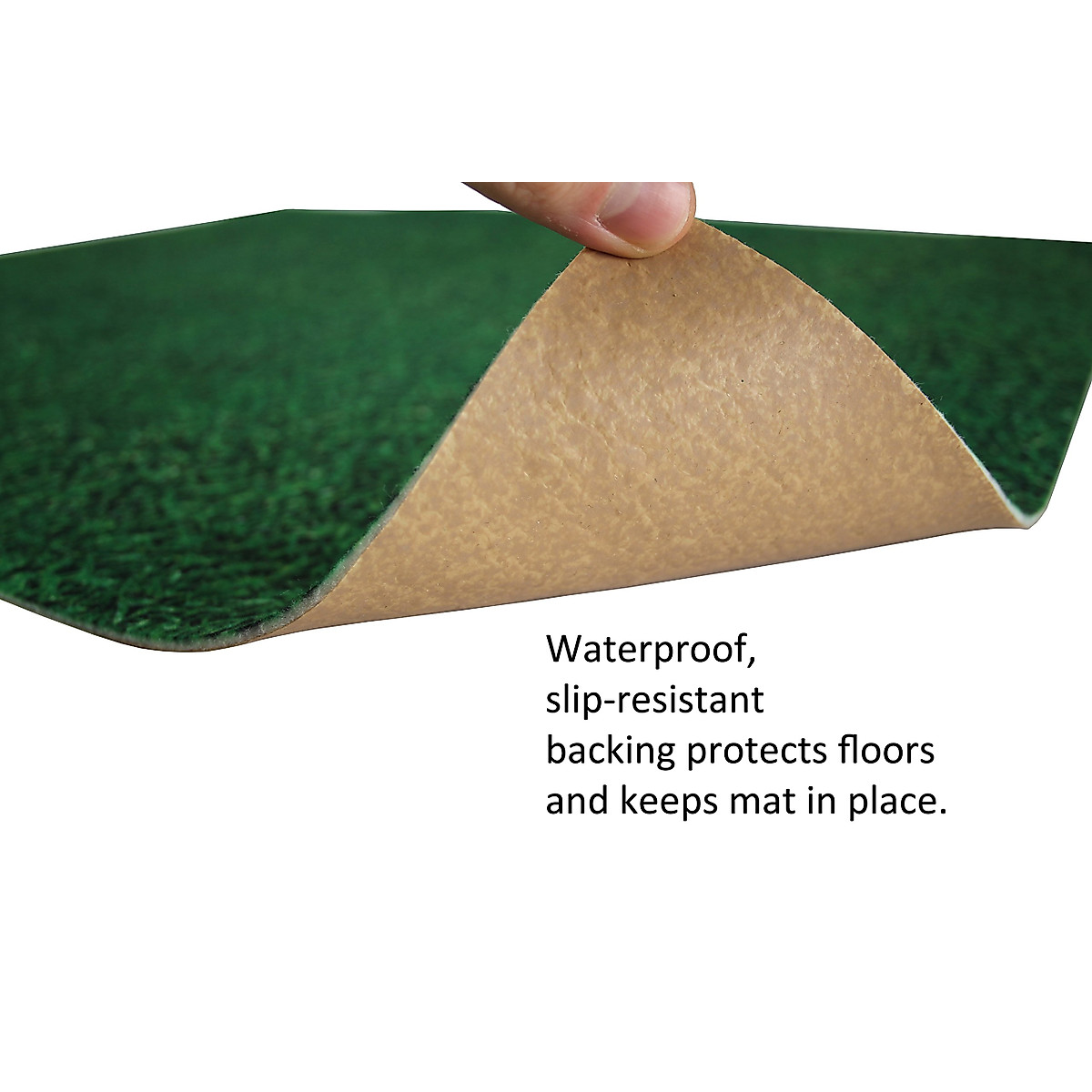 Drymate Washable Potty Pad, Potty Training Mat - Reusable Ultra-Thin Potty Pad - 24” x 29”,Green