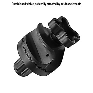 2 Pcs Garden Swing Plastic Fittings, Swing Frame Plastic Fitting Match Diameter 2.2cm Swing Chair Frame Interface